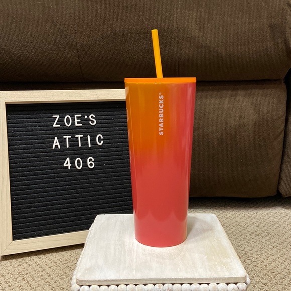 Starbucks | Kitchen | Starbucks Lemon Prism Spray 24oz Stainless Steel ...